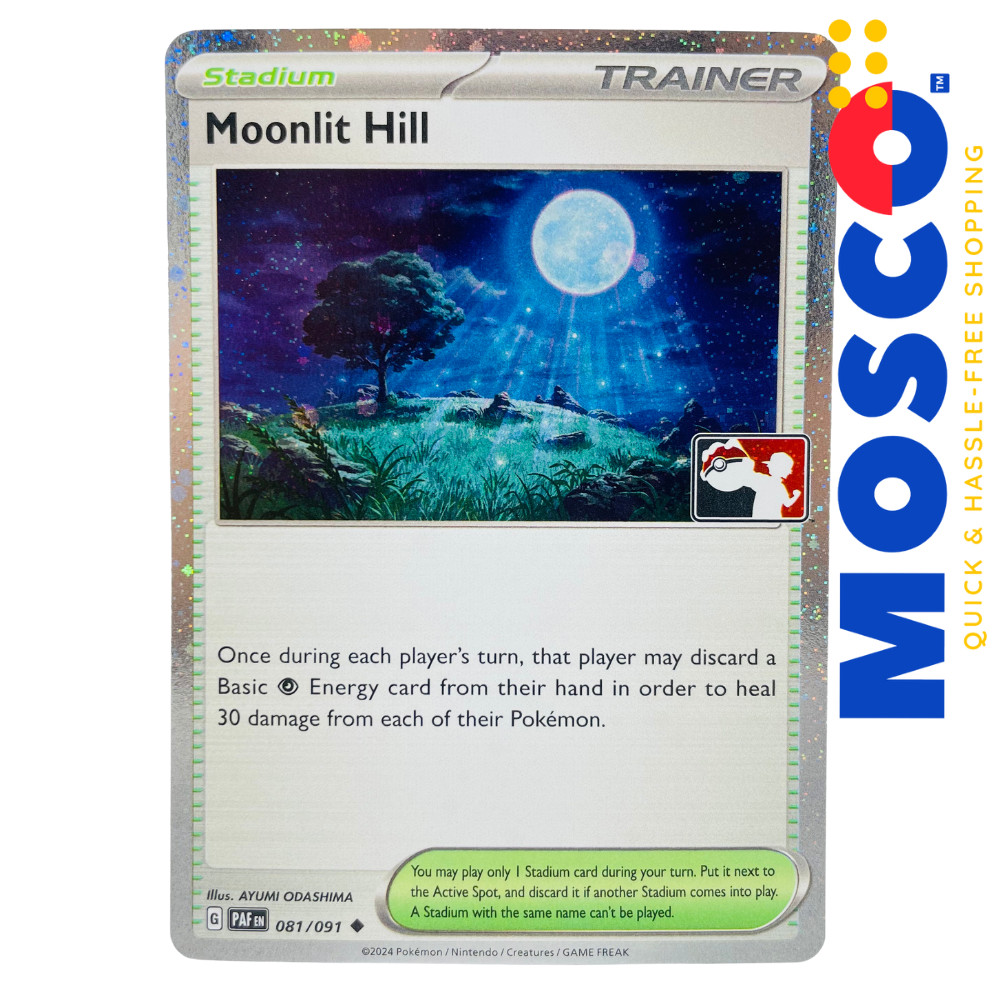 Moonlit Hill - 081/091 Prize Pack Series Cards | Pokemon TCG | Shopee ...