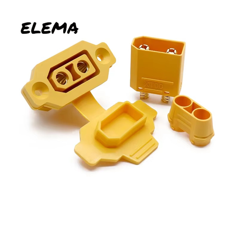 XT90 XT90E-F Battery Connector XT90E-F Female Plug XT90 Male Plug Gold ...