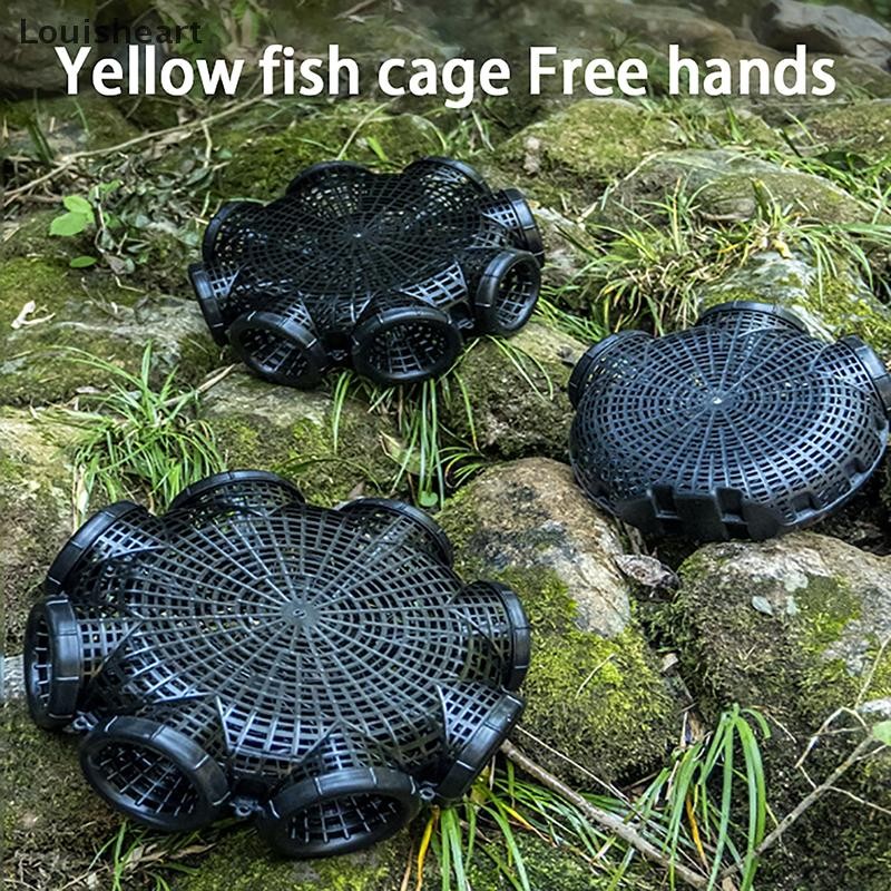 LHPH Eel Cage Inverted Whisker Mouth Fishing Cage Eel Loach Cage Shrimp ...