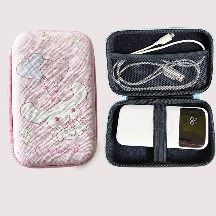Cute Cinnamoroll Protective Waterproof Travel Power Bank Case Portable ...