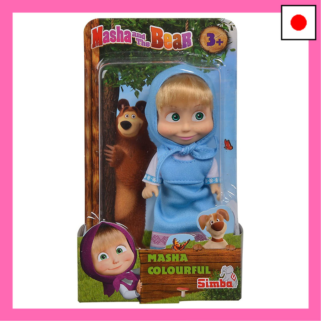 Masha and the Bear Masha Mini Doll 12cm Blue 109301678 | Shopee Philippines