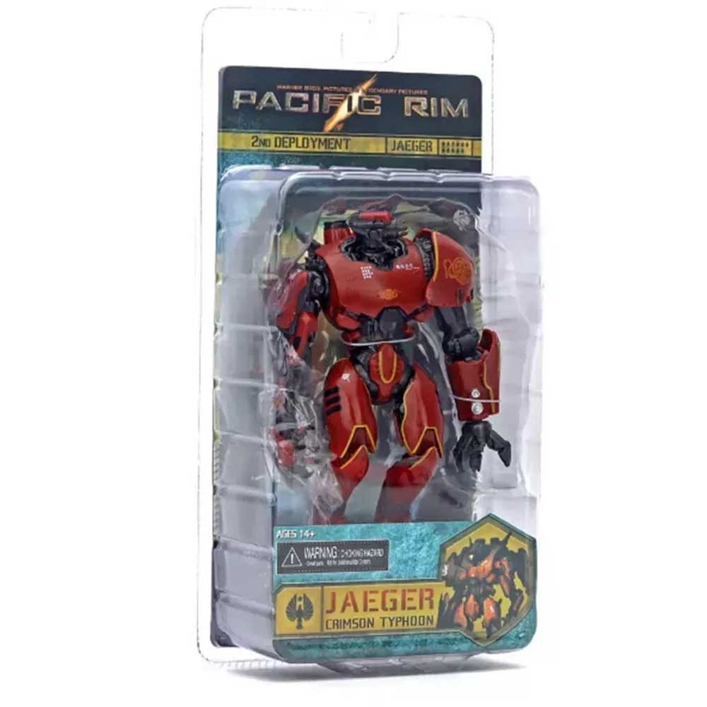 NECA Pacific Rim Jaeger Crimson Typhoon 7" Action Figure Robot ...