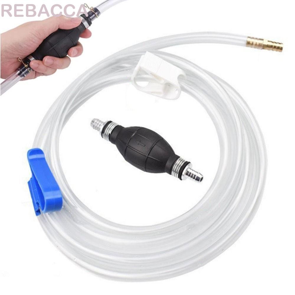 REBACCA Liquid Transfer Pump, Inflatable Pipe Vacuum Car Hand Pump ...