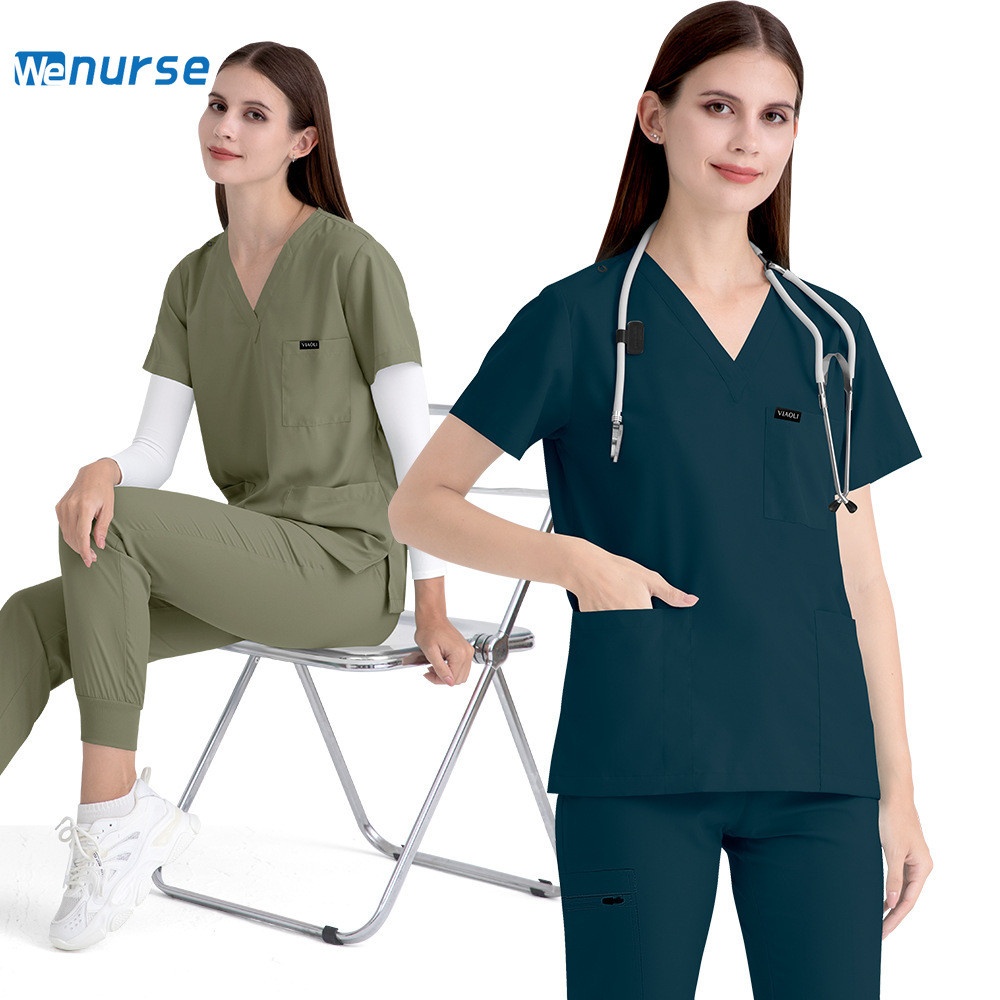 Dental Hospital Operating Room Scrub Set Doctor Nurse Uniforms Surgical ...