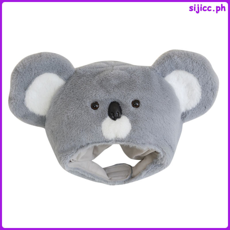 Koala Headband Hat Costume Fun Animal for Photo Booths Plush Hats Kids ...