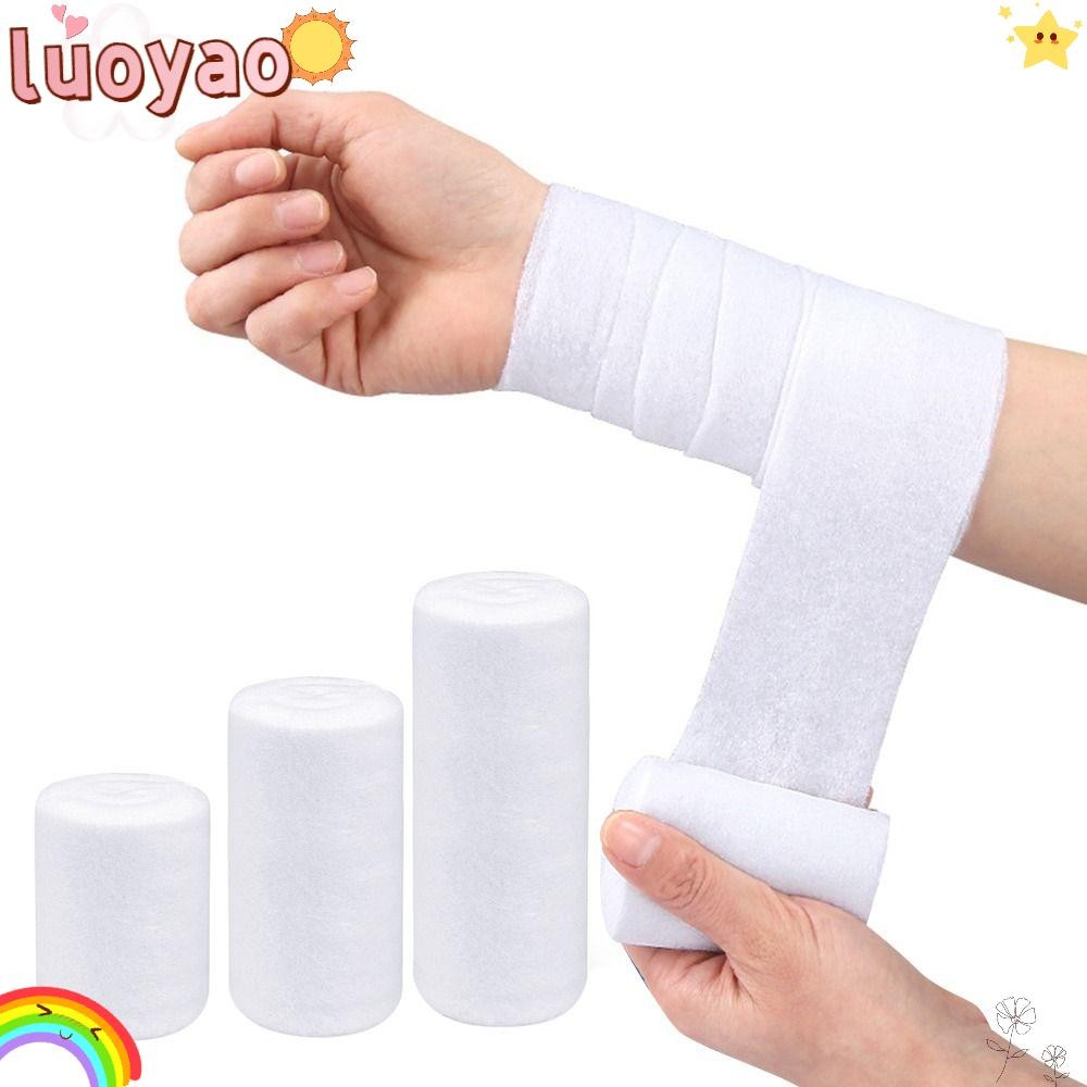 LUOYAO Undercast Padding Roll, Absorbent Cotton Cast Padding Wrap ...