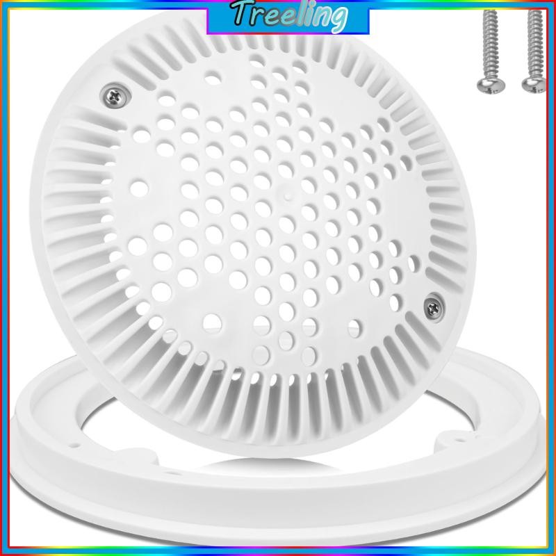 Treeling Pool Drain Cover and Frame Set Swimming Pool Part Concrete ...