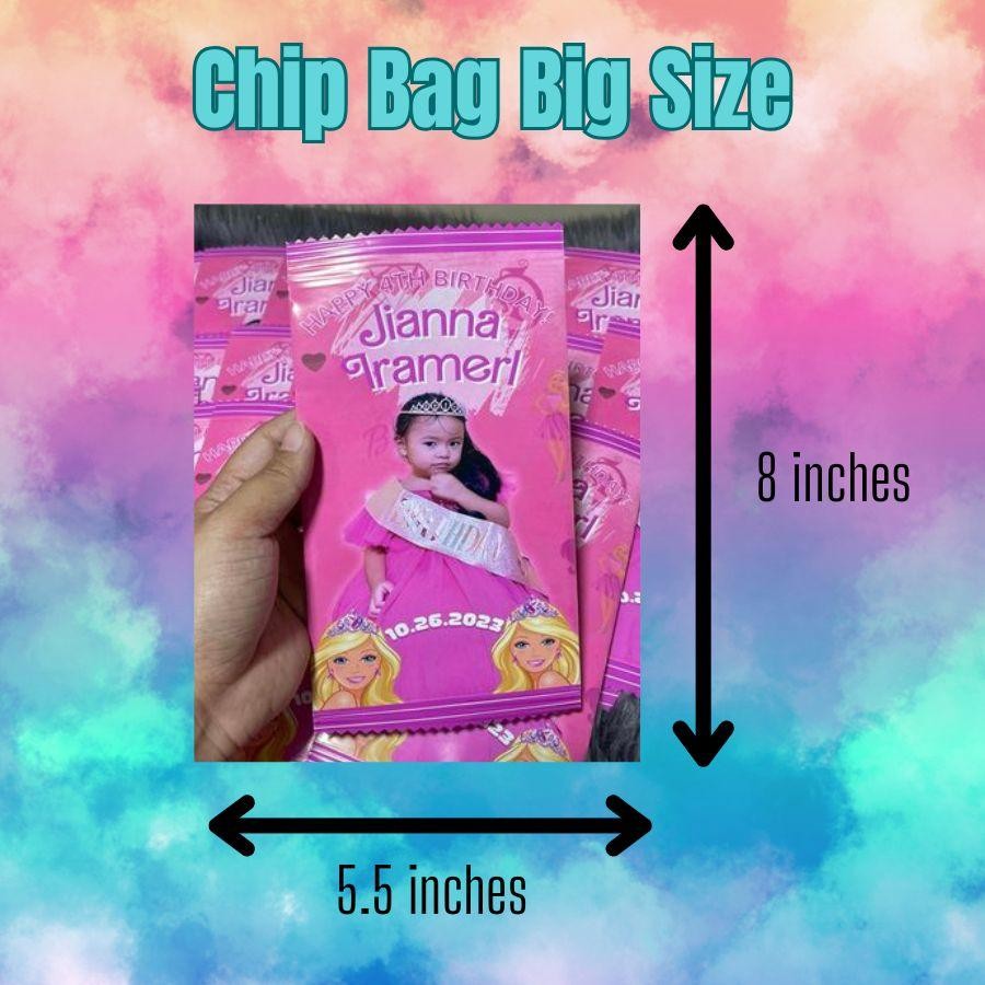 Personalized Chip Bag Souvenirs (chip bag only) | Shopee Philippines