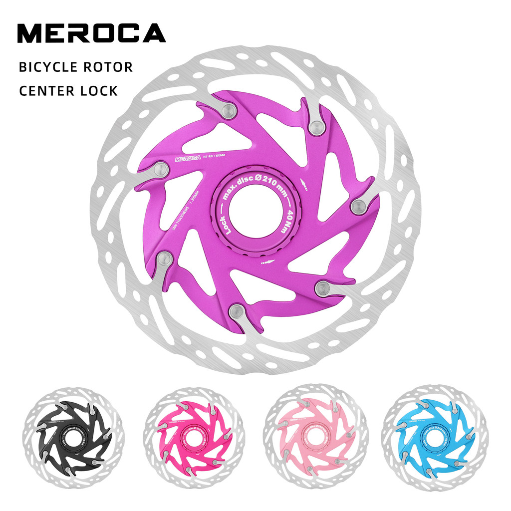 MEROCA Bicycle Center Lock Rotor 140mm160mm hollow heat dissipation ...