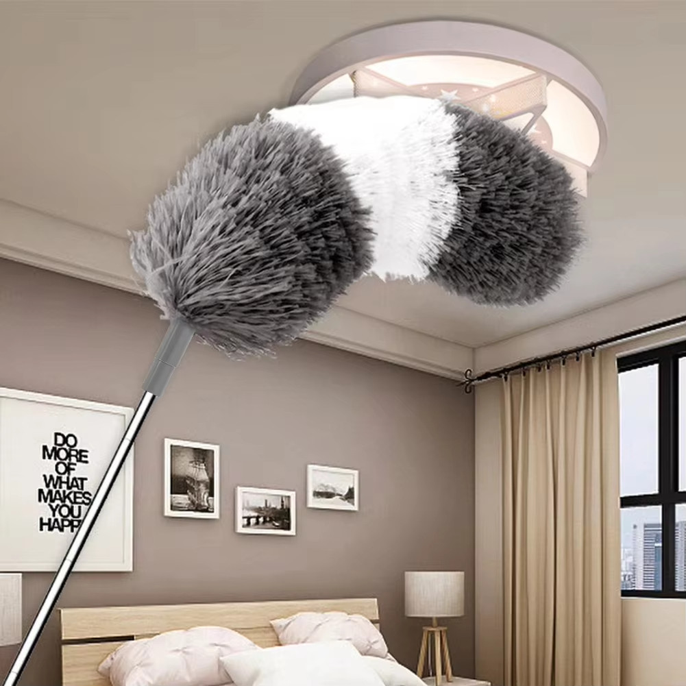 280cm Extra Long Extendable Duster Cleaner Brush Telescopic Ceiling ...