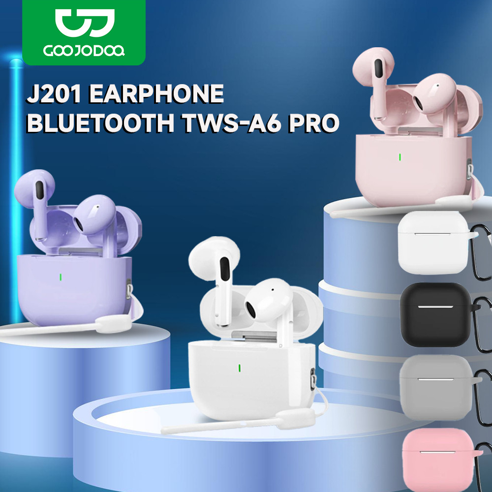 GOOJODOQ J201 Wireless Earphone TWS-A6 Pro Bluetooth 5.3 BT Headphone ...