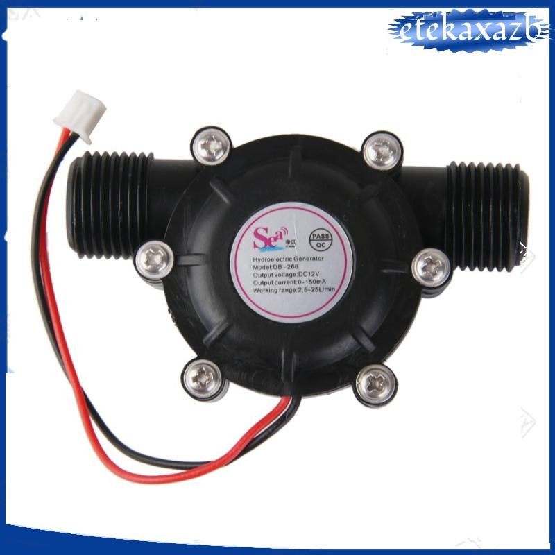 [etekaxazb] DC 12 Volt Generator Micro-hydro Water Turbine Brushless ...