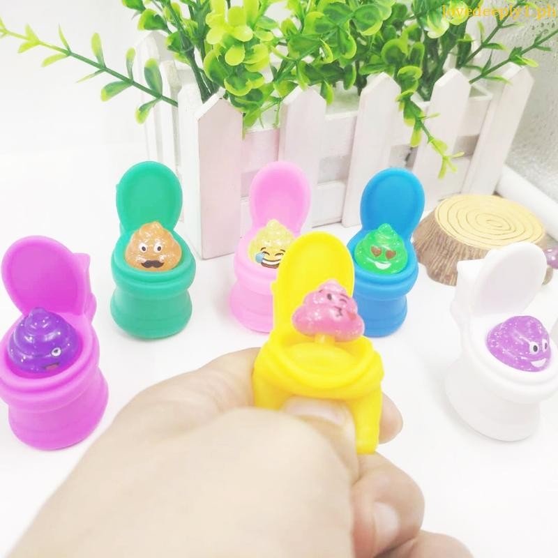Love Sensory Toys Squeeze Toilet Poop Toy with Realistic Appearance For ...