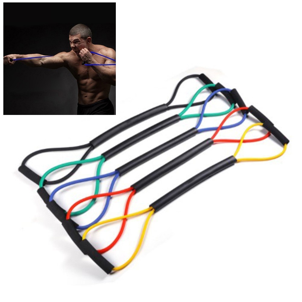 Werkzeugshop MMA Boxing Resistance Bands Rubber Speed Training Pull ...