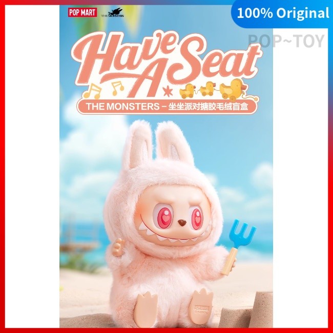 popmart Labubu Have A Seat Series v2 Vinyl Plush Doll | Shopee Philippines