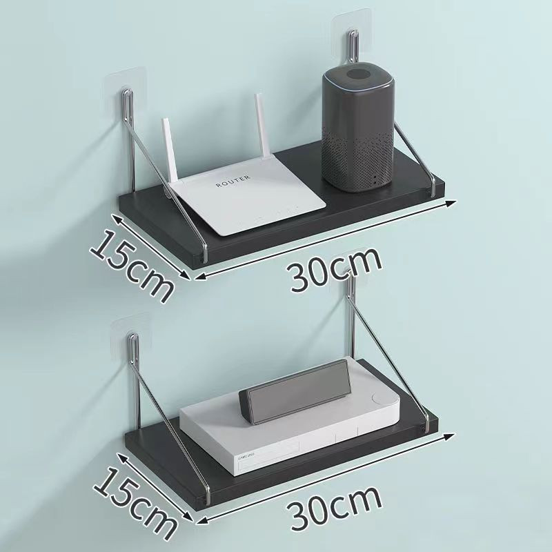 1/2pcs Wall Mounted Shelves Without Perforated Racks Storage Racks ...