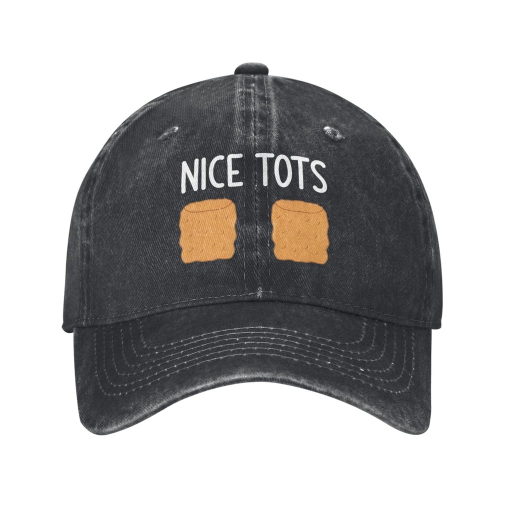 Fashion Cool Tater Tots Nice Tots Funny Jokes Sarcastic Hats Cowboy Hat ...