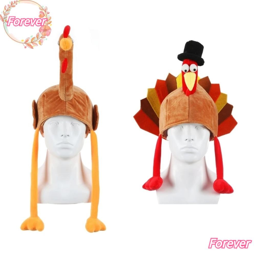 FOREVER Chicken Leg Hat, Fancy Costume Festive Cap Carnival Chicken Leg ...