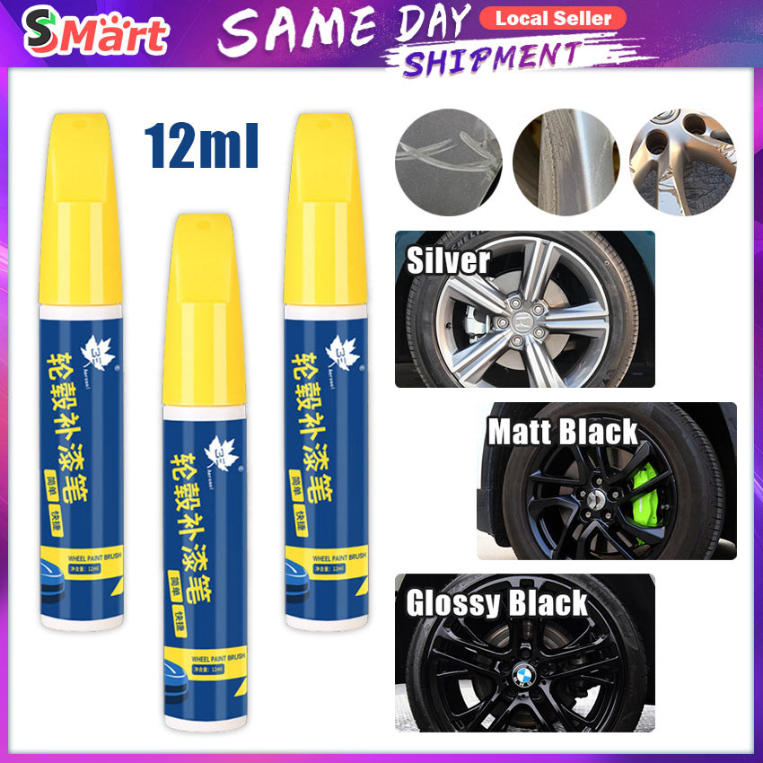 Aluminum Alloy Wheel Repair Kit Paint Pen Scratch Remover for Car Rims ...