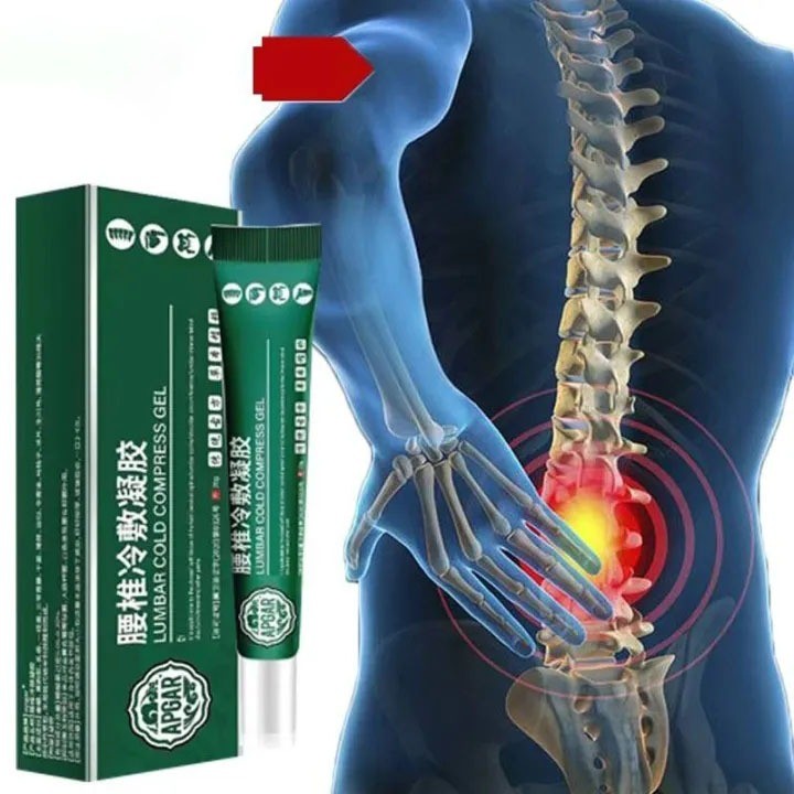 Lumbar type cold compress gel lumbar spine cervical knee joint pain ...