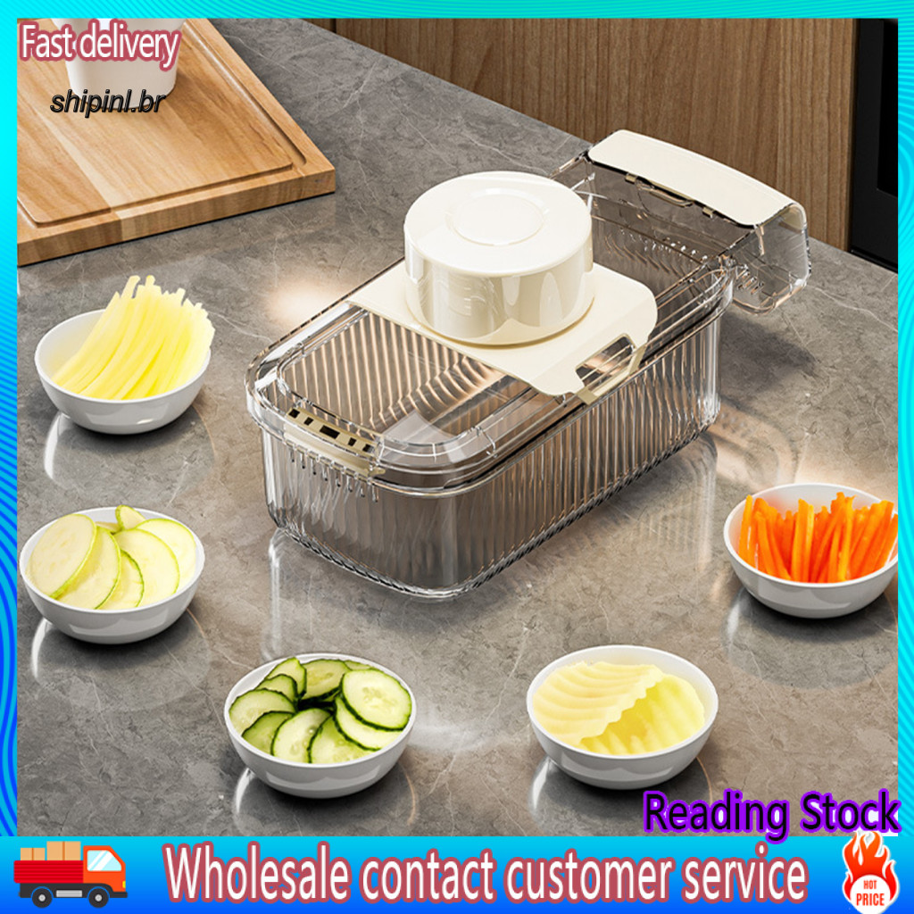 SP* Multifunctional Kitchen Cutter Vegetable Cutter with Container ...