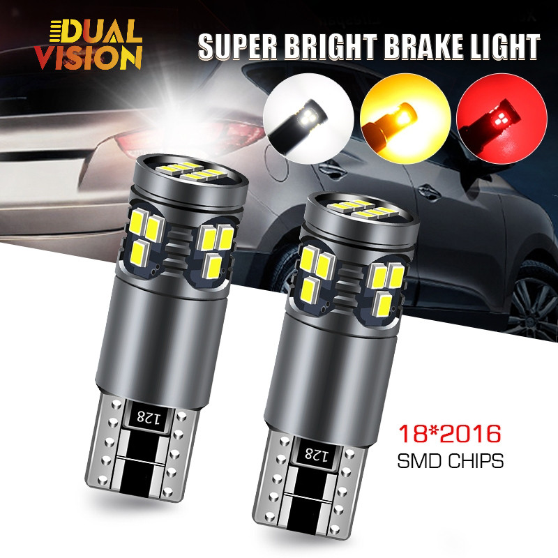 1x T10 W5W 194 168 LED Peanut Bulb For Car Interior Parking Reading ...