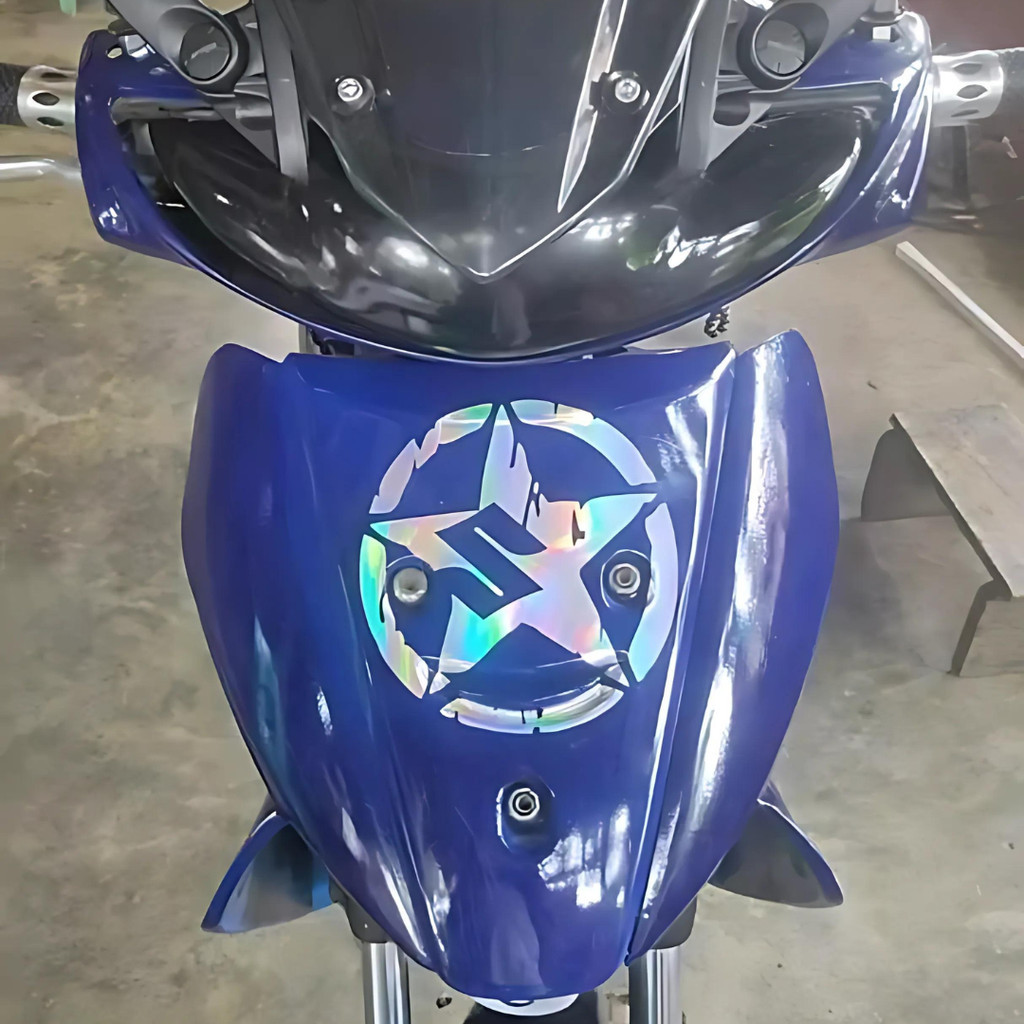 Suzuki Star Logo Sticker for Motorcycle Stickers Waterproof Decal ...