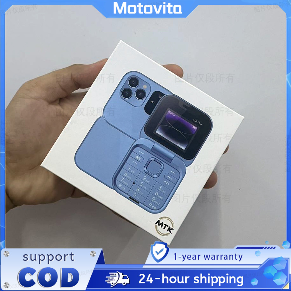 2024 New i16 pro Flip Phone Keypad Cellphone 2G 3G Dual Card Android ...