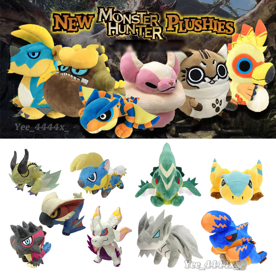 Monster Hunter Wilds Plushies Game Figure Mizutsune Chibi Plush Doll ...