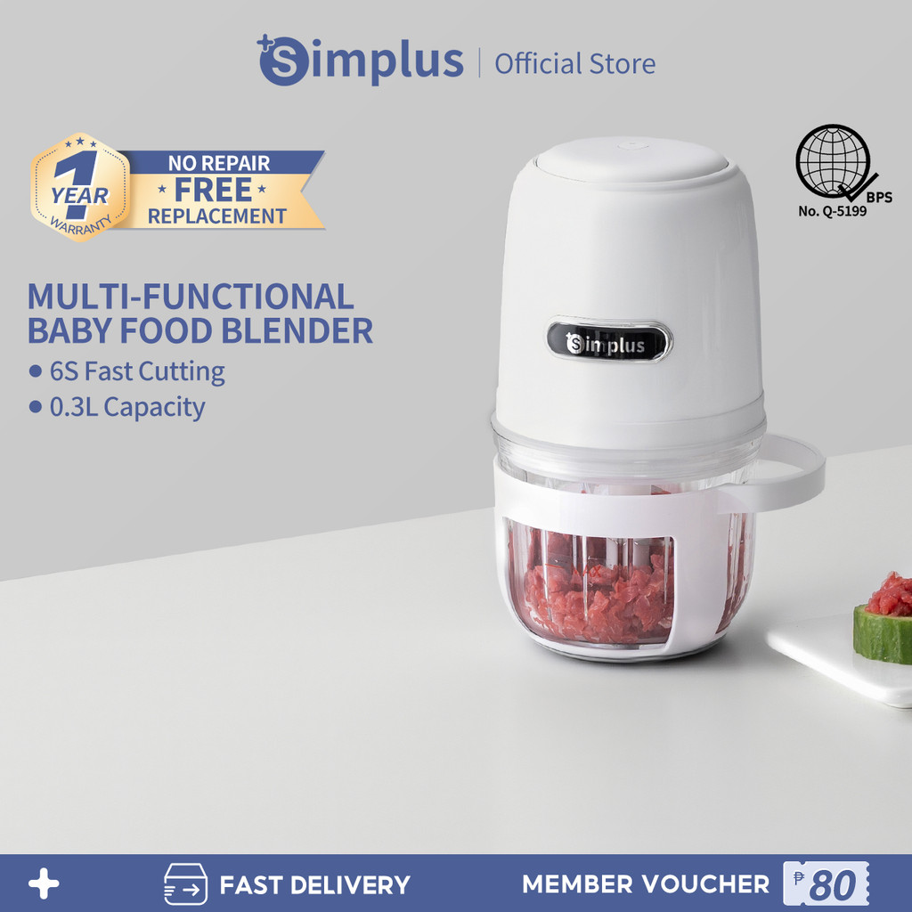 Simplus Multi-functional Electric Meat Grinder Baby Food Machine Food ...