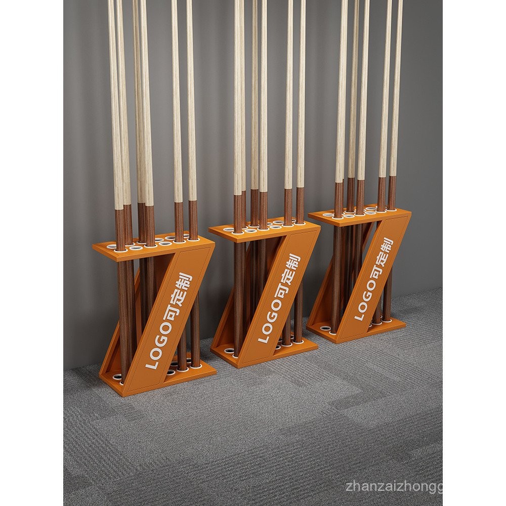 Billiard Cue Floor Stand Cue Storage Cabinet Style Public Cue Club ...