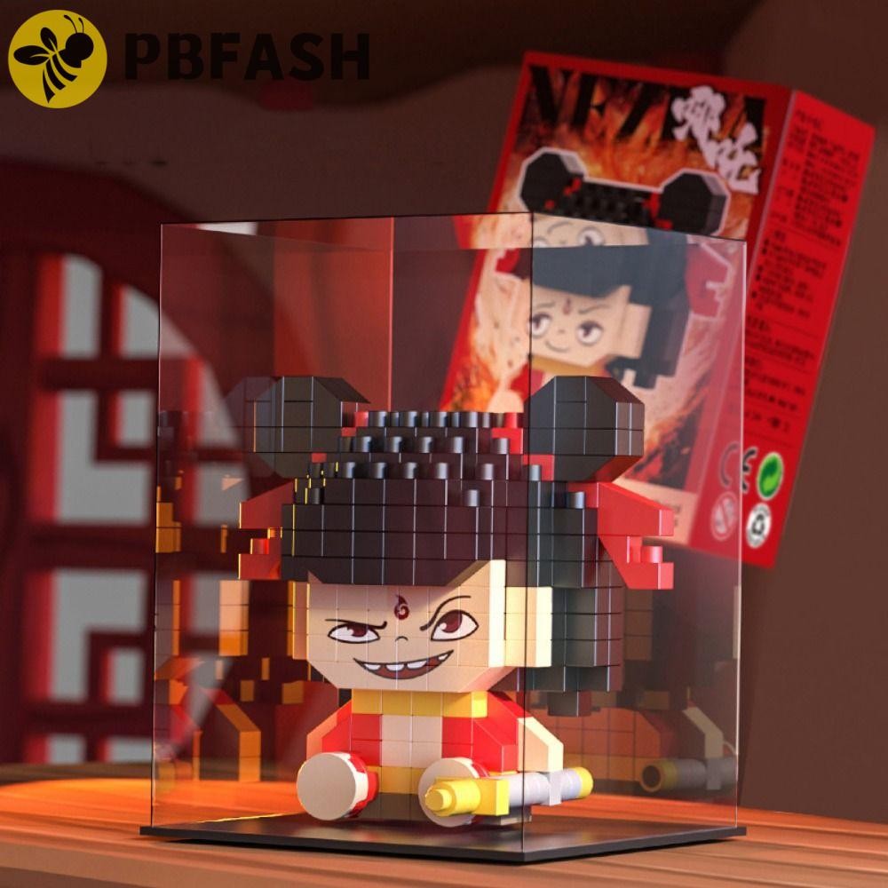 PBFASH Nezha Model Building Blocks, Anime Peripheral Nezha Figurine ...