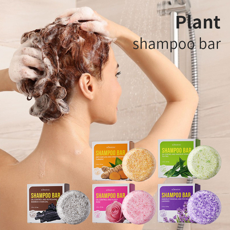Natural Shampoo Bar | Hair Regrowth & Anti-dandruff | Oil Control Scalp ...