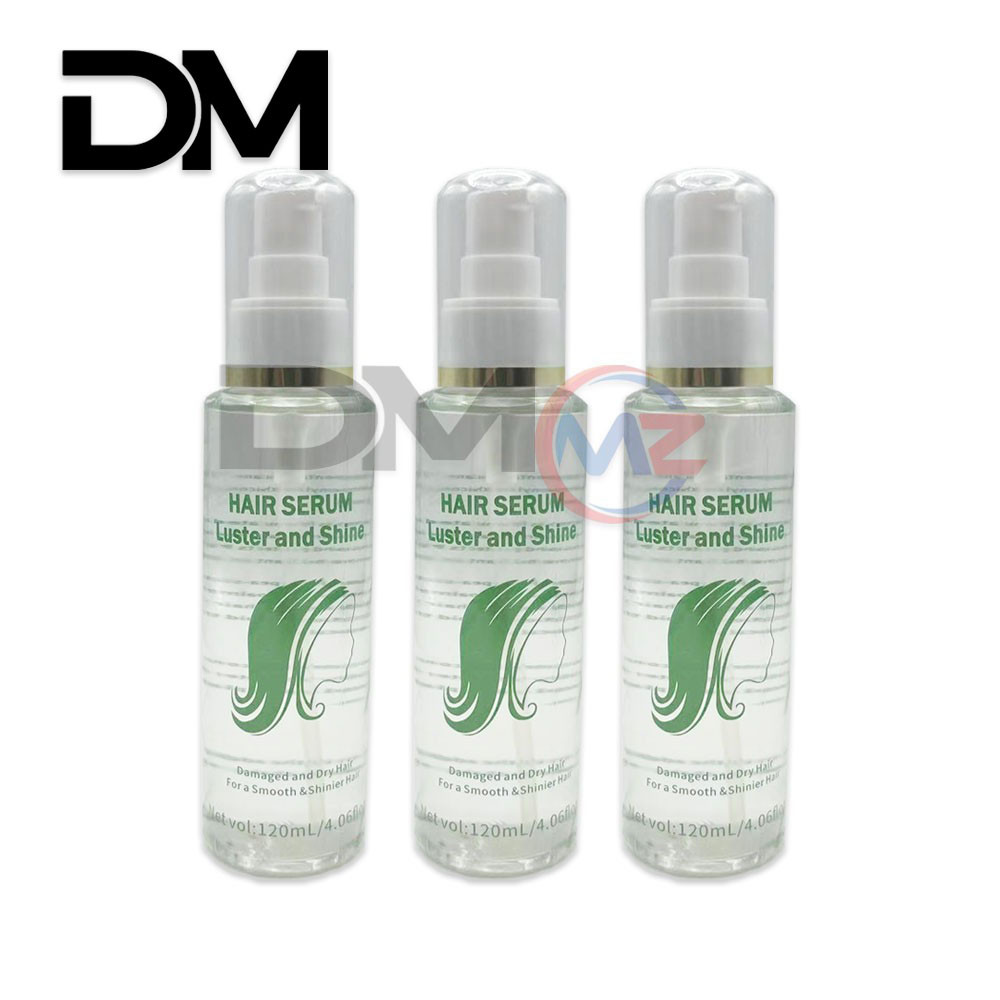 DM ( SET OF 3 ) Shine Hair Serum Luster and Shine Repair Damage Dry ...