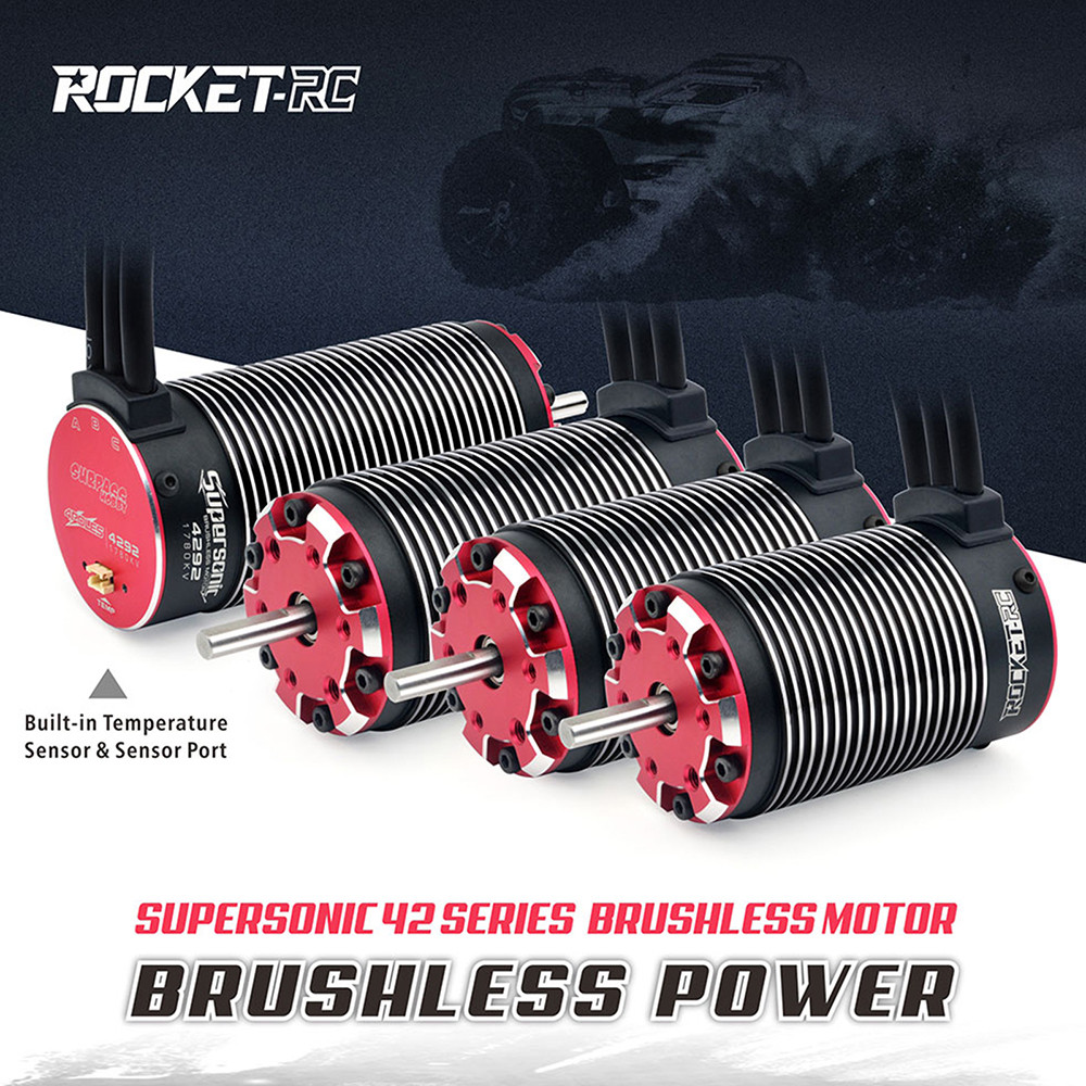 Surpass Hobby Rocket-RC Brushless Motor 4268 4274 4282 4292 for 1/8 1/7 ...