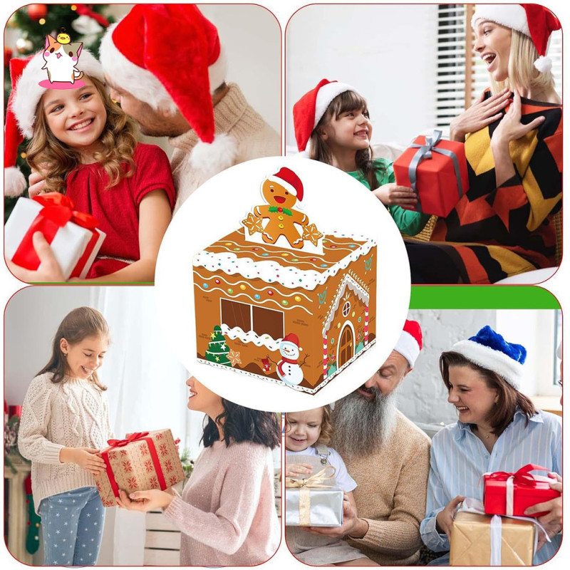 Christmas Piggy Bank for Cash Gifts, Christmas Surprise Gift Box, Fun ...