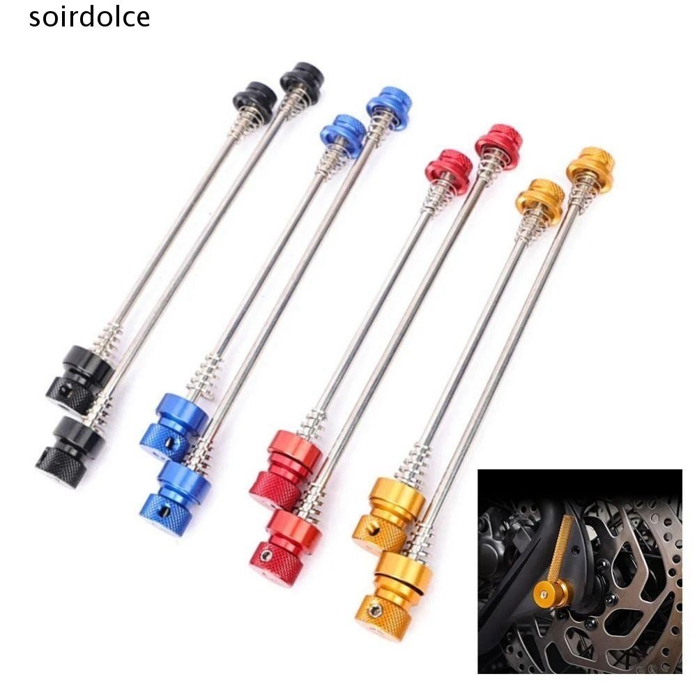 SOIRDOLCE Quick Release Skewers, Aluminum Alloy Skewers Bicycle Quick ...