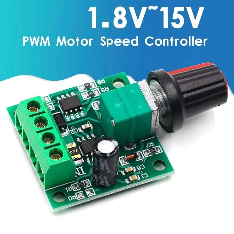 【TWILIGHT】DC Motor 1.8V 3V 5V 6V 12V PWM Speed Controller Potentiometer ...