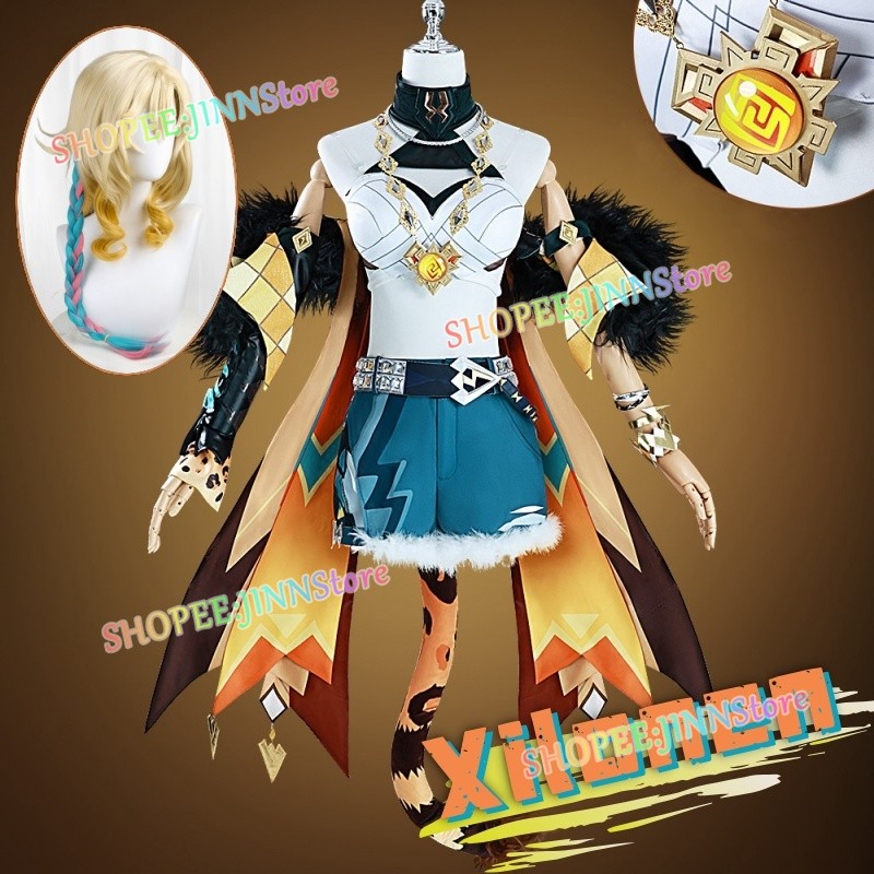 - JINN - [IN STOCK] XILONEN Cosplay Costume GENSHIN IMPACT XILONEN ...