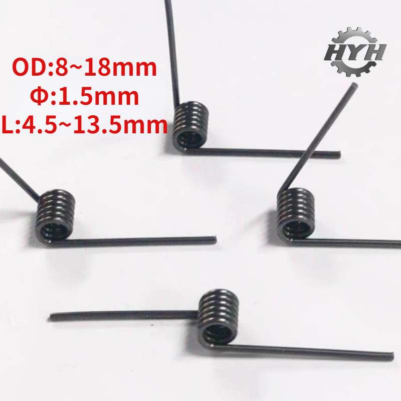 [HYH] D1.5mm V-Type Spiral Torque Spring 65Mn Angle Steel Torque Spring ...