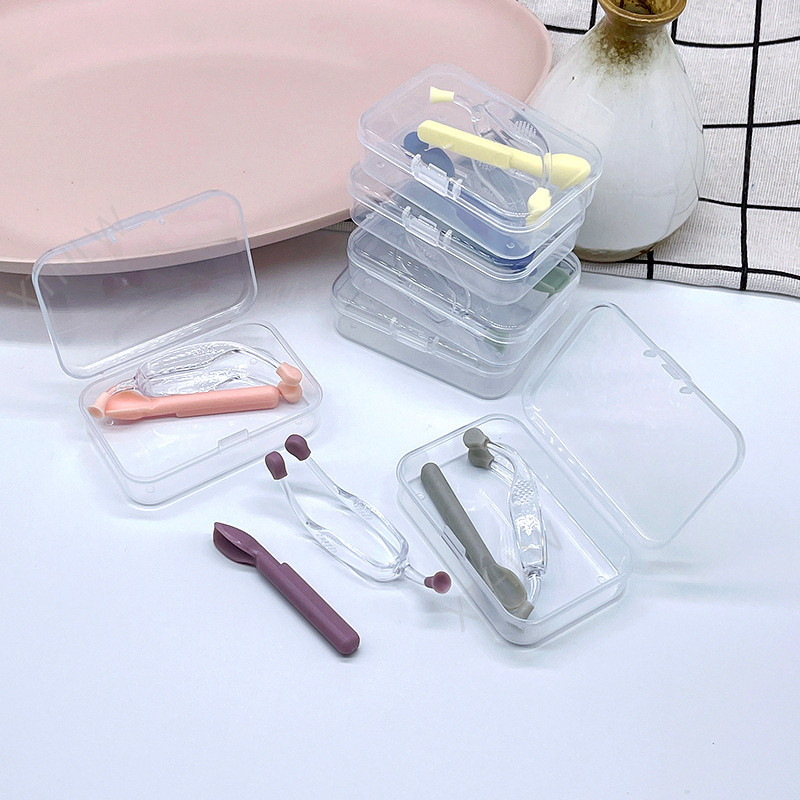 7 Colors/Portable Eye Contact Lens Wearing Tweezers, Suction Stick ...
