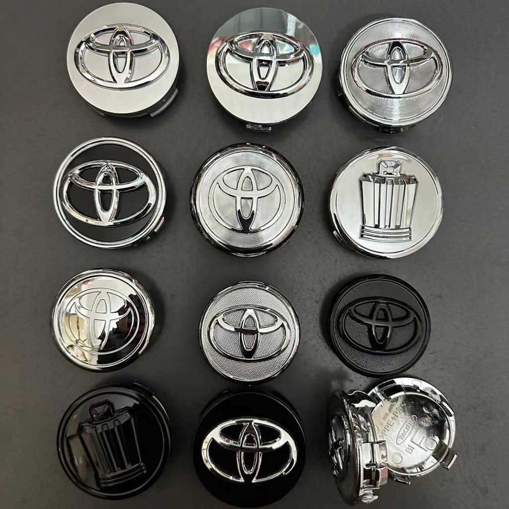 4pcs 62mm 2.44\ 57mm Toyota Logo Car Wheel Center Hub Caps for Toyota ...