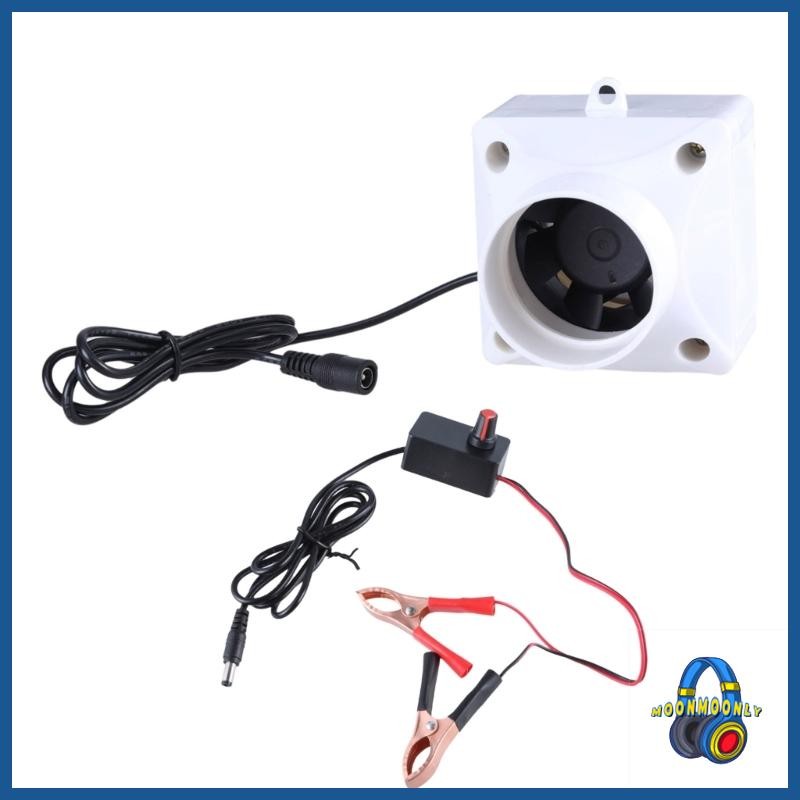 MOOMMY 12V Extractor Fan Low Noise Inline Duct Hydroponic Air Blower ...