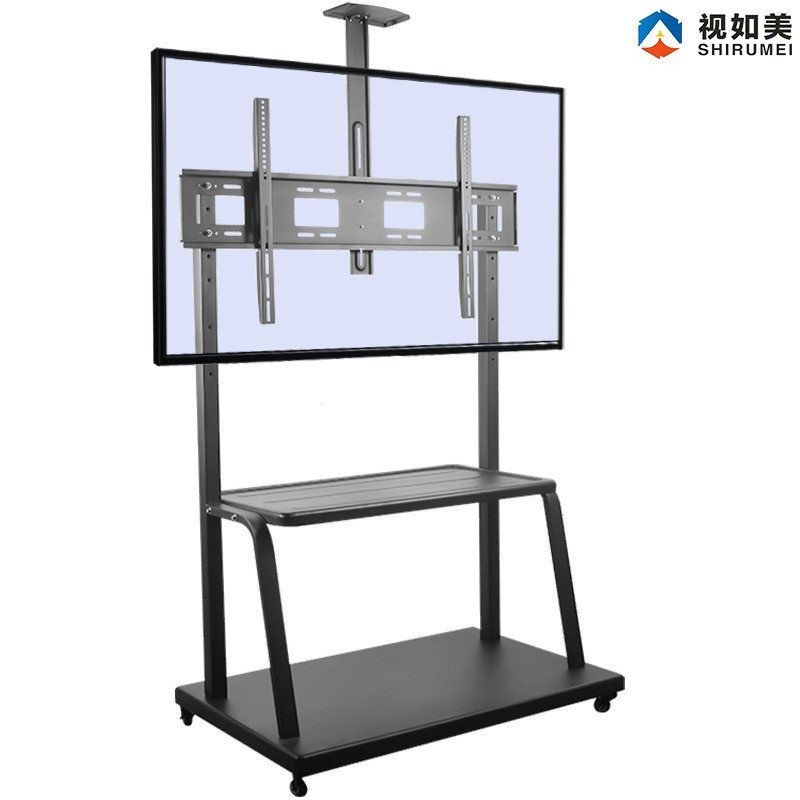Universal32 65 75Inch TV Floor Movable Trolley Display Stand Video ...