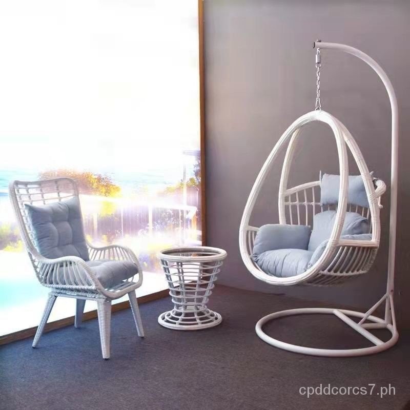 Cradle Chair Courtyard Hanging Basket Rattan Chair Home Indoor Balcony ...