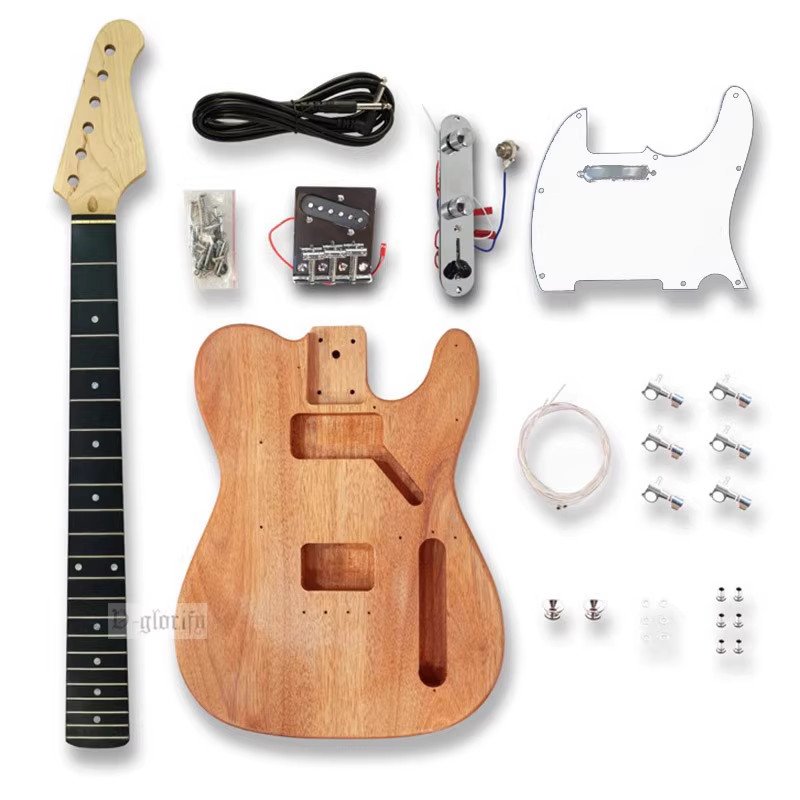 Tele Electric Guitar Kit Guitar Assembly DIY Telecaster Electric Guitar ...