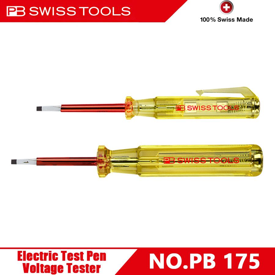 PB SWISS TOOLS Electric Test Pen Electric Screwdriver Voltage Tester ...