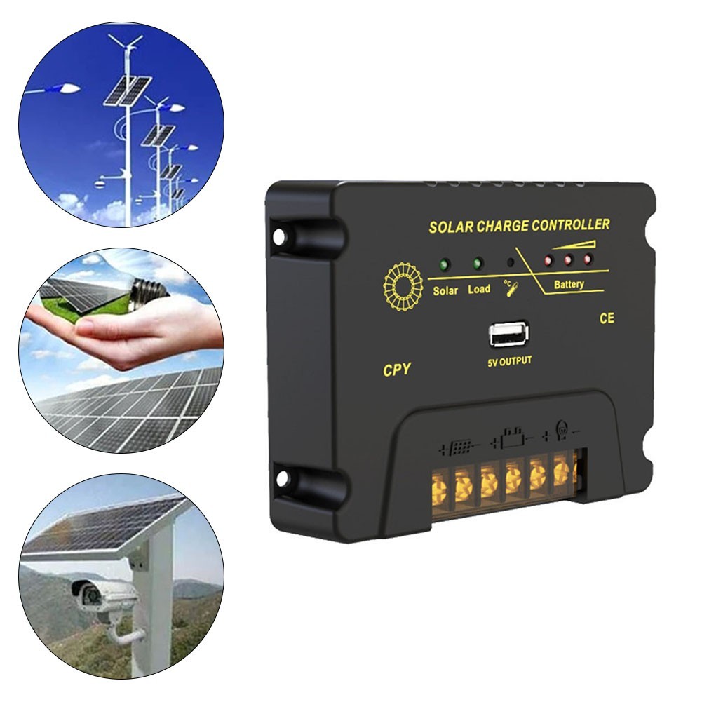 Solar Panel Controller Battery Activation For 12V/24V Systems Home ...