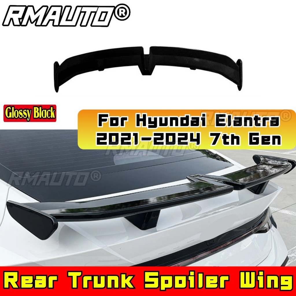 Rear Trunk Spoiler Wing Rear Roof Spoiler Roof Wing Body Kit For ...