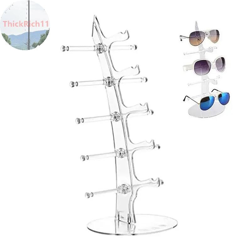 ThickRich Acrylic Eyeglass Holder 5-tier Optical Glasses Organizer ...